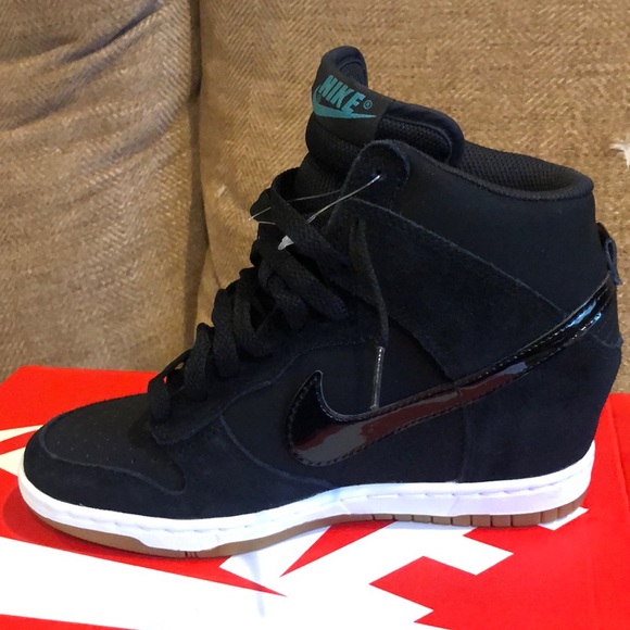 Nike | Shoes | New Nike Dunk Sky Hi Wedge High Top Sneaker 644877 ...
